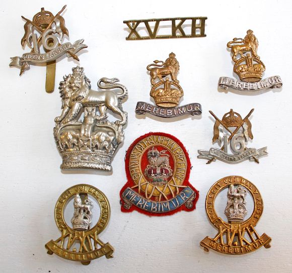 Bonhams : Cavalry Regimental Insignia