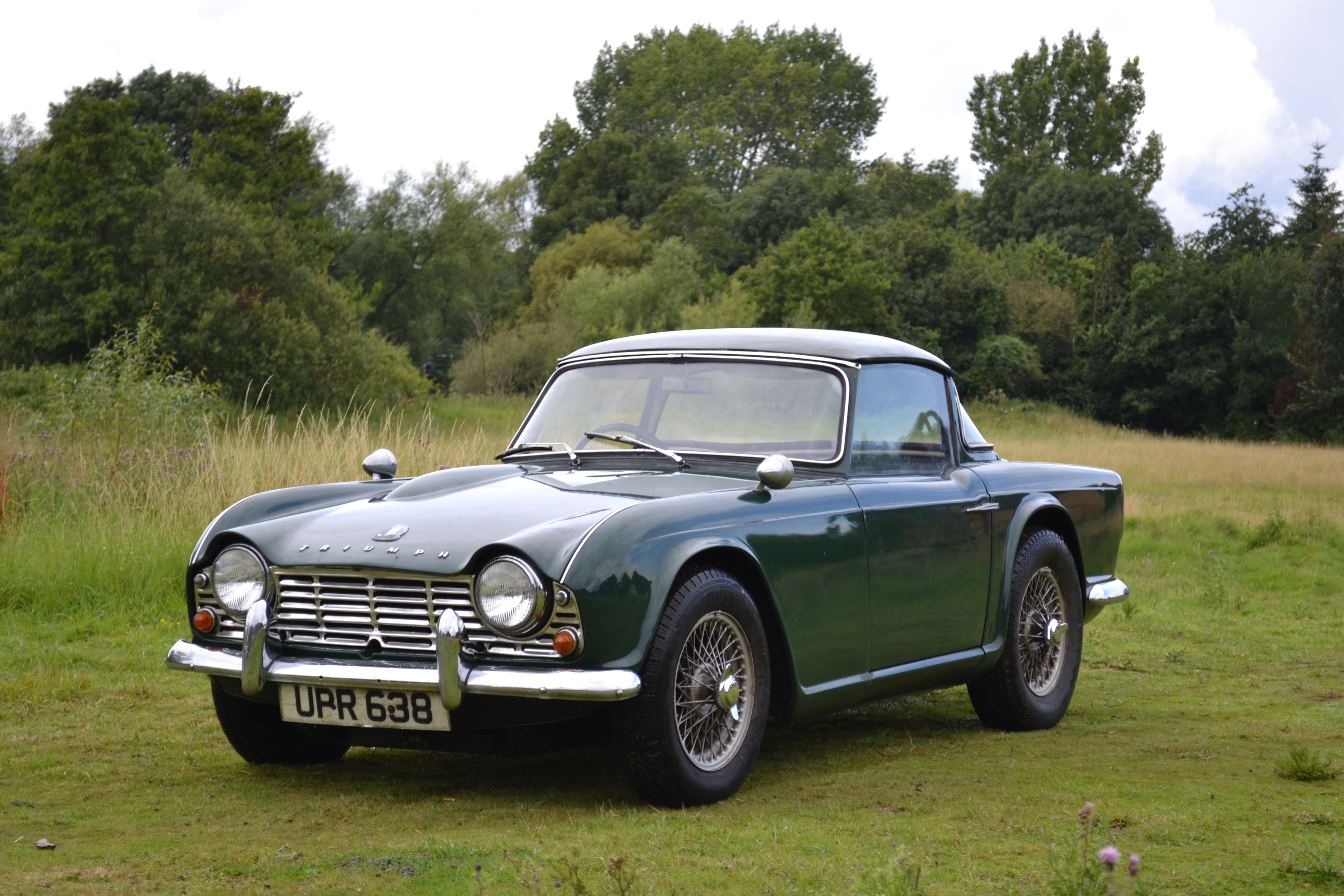 Bonhams Cars : 1963 Triumph TR4 ‘Surrey Top’ Roadster Chassis no. 22837 ...