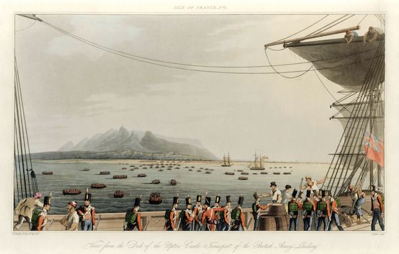 Bonhams : MAURITIUS TEMPLE (RICHARD) Eight Views of the Mauritius ...