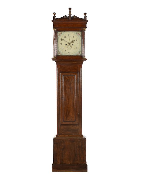 Bonhams : An early 19th century English oak longcase clock W. Brunsdon ...