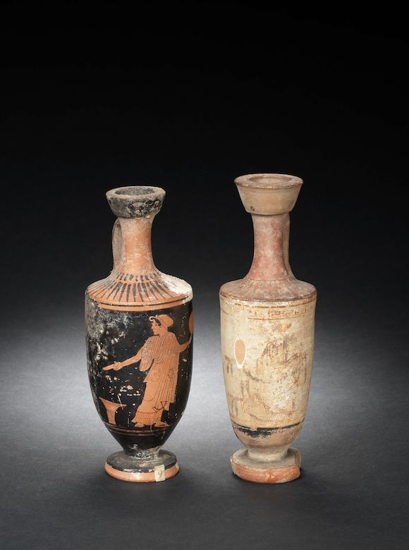Bonhams : Two Attic lekythoi 2