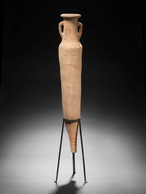 Bonhams : A Roman pottery amphora