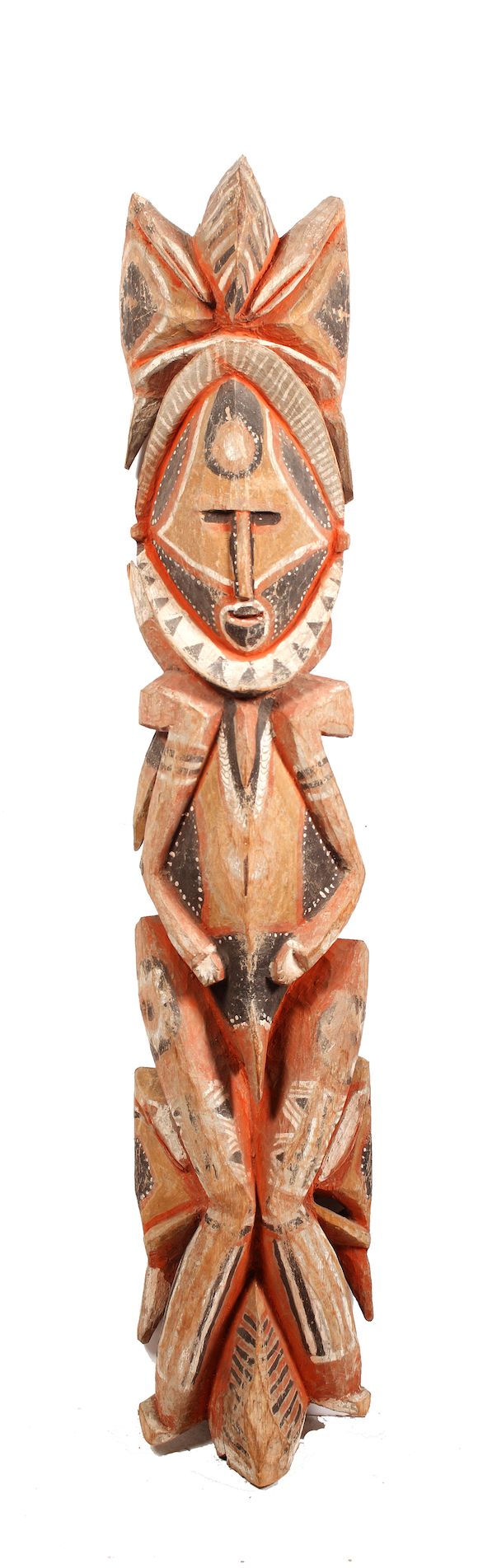 Bonhams : A Wosera ancestor figure Maprik Hills, Papua New Guinea 122cm ...