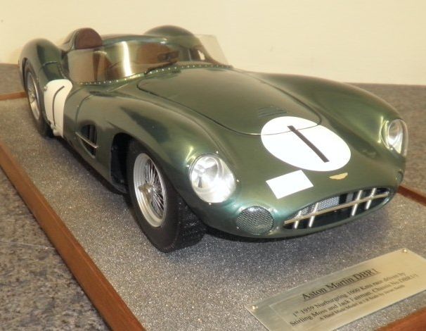 Bonhams Cars : A 1:8 scale model of an Aston Martin DBR1 by Javan Smith,