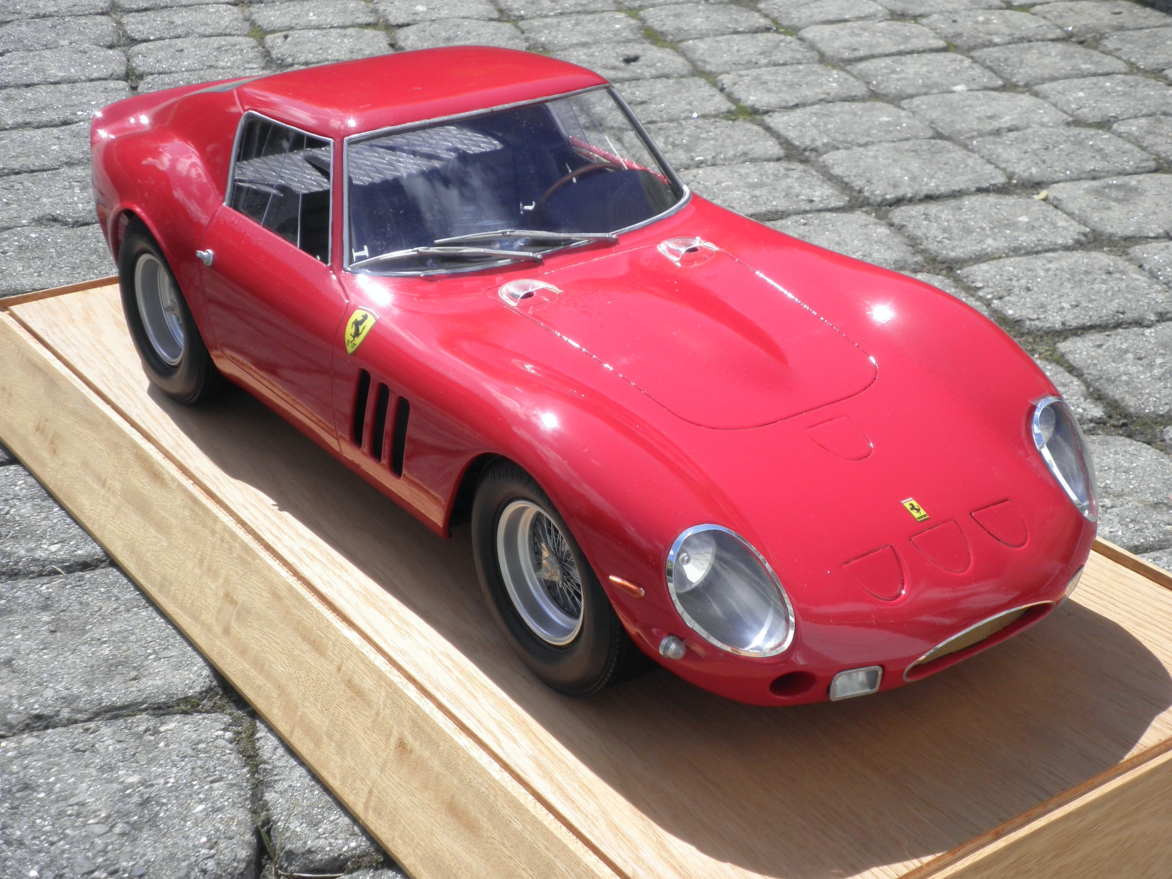 Bonhams Cars : A 1:8 scale hand-built model of a Ferrari 250GTO by ...