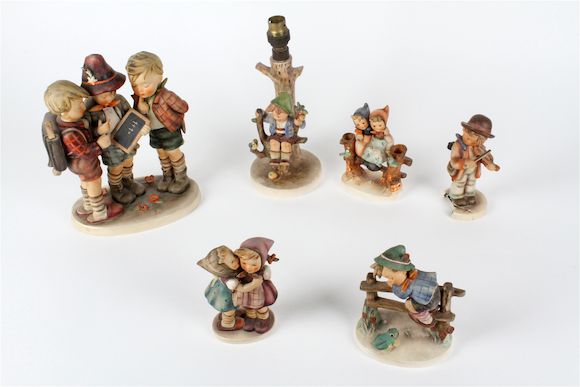 Bonhams : A small group of Hummel figures