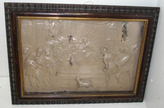 Bonhams : A Victorian electrotype rectangular plaque, depicting a ...