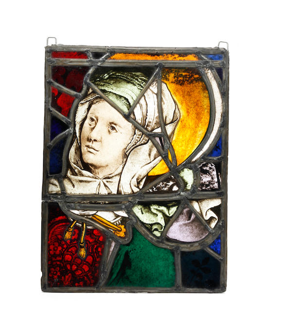 Bonhams A Stained Glass Panel