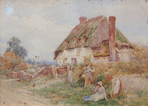 Bonhams : William Frederick Measom (American, born 1875) 'Cottage at ...