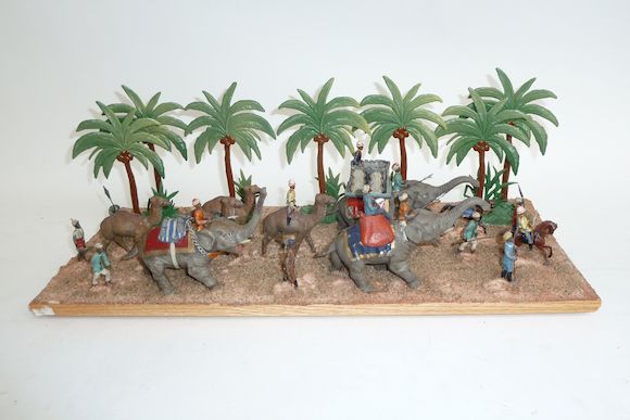 Bonhams : Heyde No.2 Size Tiger Hunt on Elephant back 33
