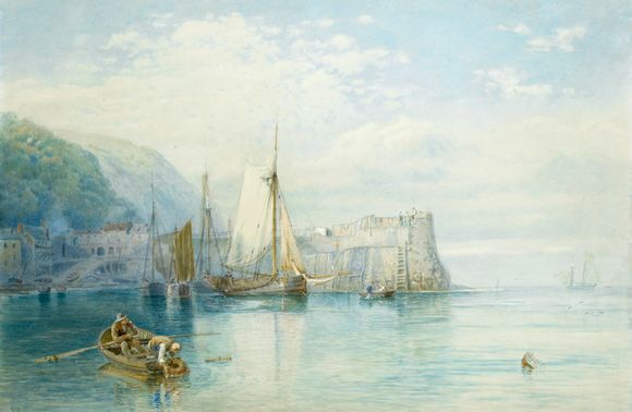 Bonhams : Samuel Phillips Jackson (British, 1830-1904) Clovelly