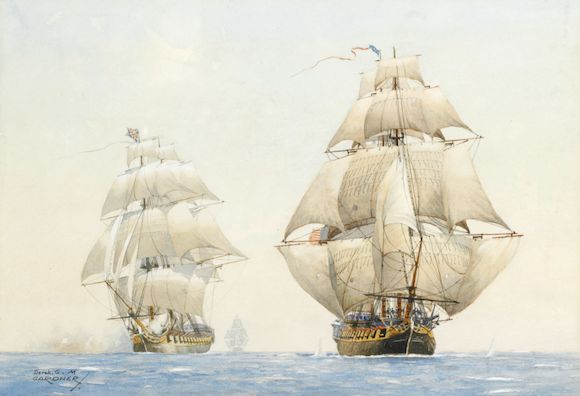 Bonhams : Derek George Montague Gardner (British, 1914-2007) The action ...