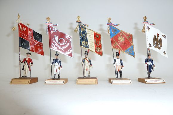 Bonhams : CBG Mignot French Regimental Colours 13