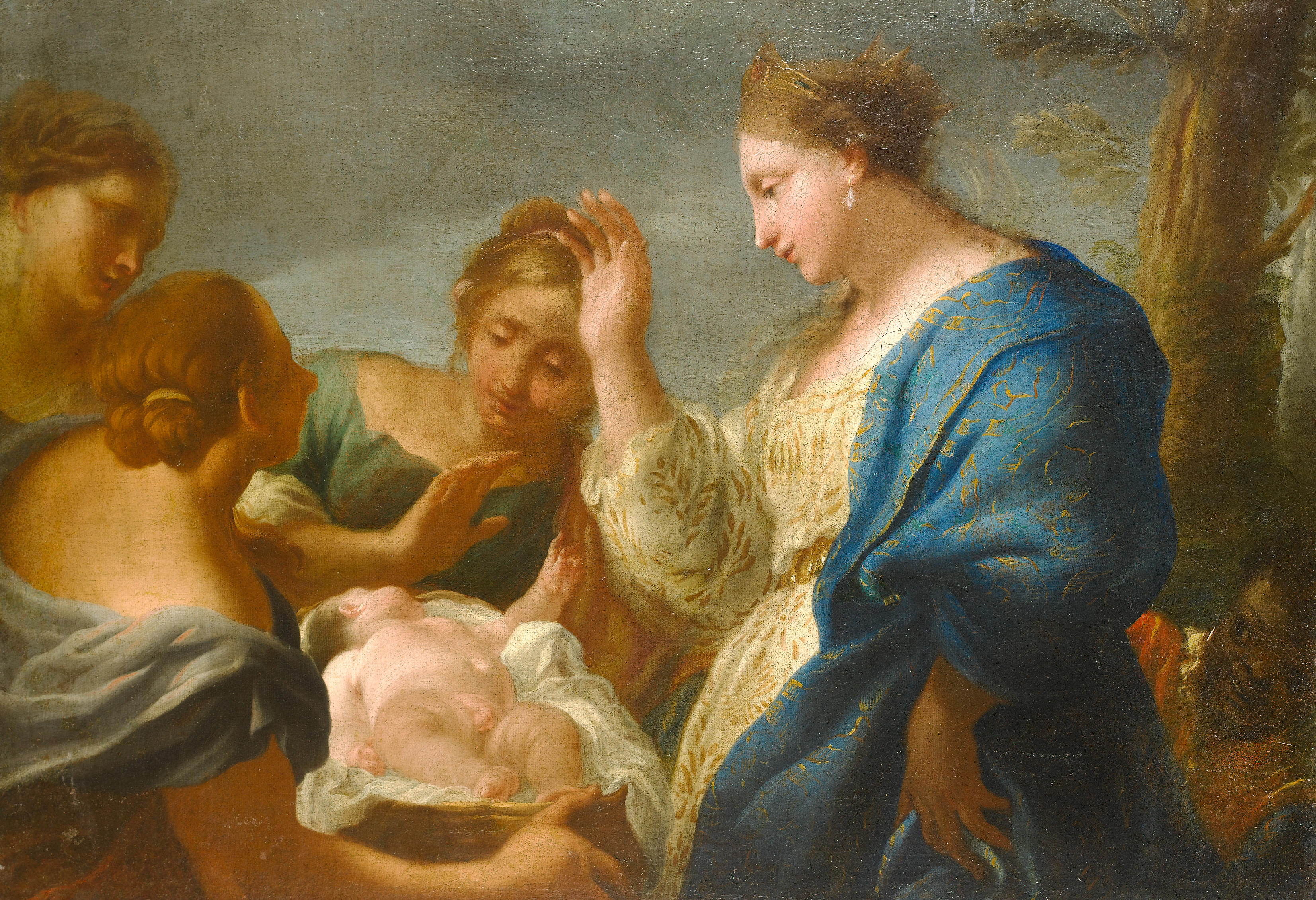 Bonhams : Gregorio Lazzarini (Venice 1655-1730 Villabona) The Finding ...