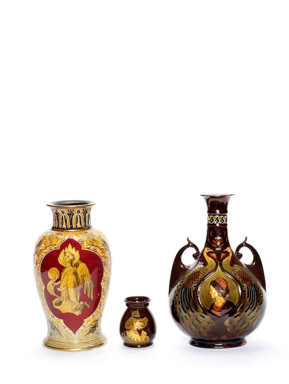 Bonhams : C.Collis for Doulton Burslem a Morrisian Ware Vase with ...