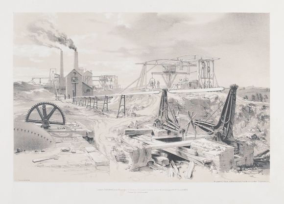 Bonhams : John Cooke Bourne (British, 1814-1896) Drawings of the London ...