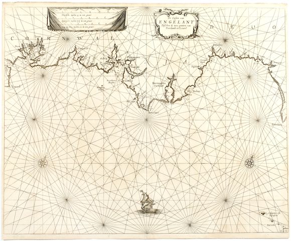 Bonhams : THEUNISZ (JACOB) 'Jacob Lootsman' De Custen van Engelant ...