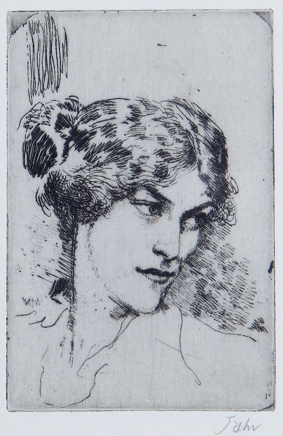 Bonhams : Sir Augustus Edwin John (British, 1878-1961) A Collection ...