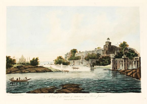 Bonhams : HODGES (WILLIAM) Select Views in India, Drawn on the Spot, in ...