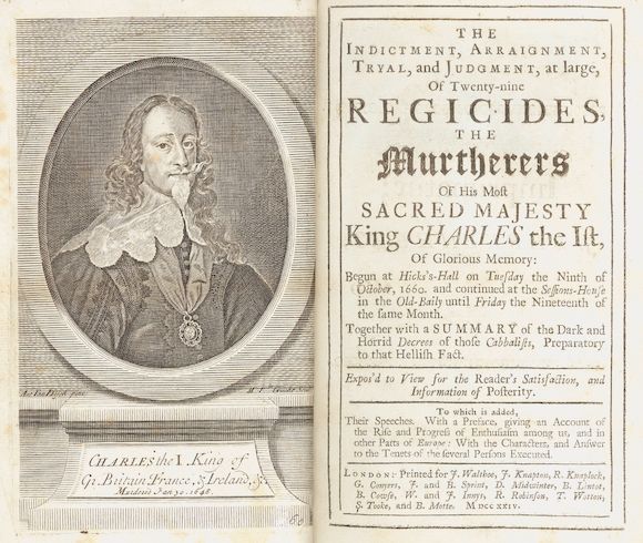 Bonhams : CHARLES I, King of England [FINCH (HENEAGE, compiler)] The ...