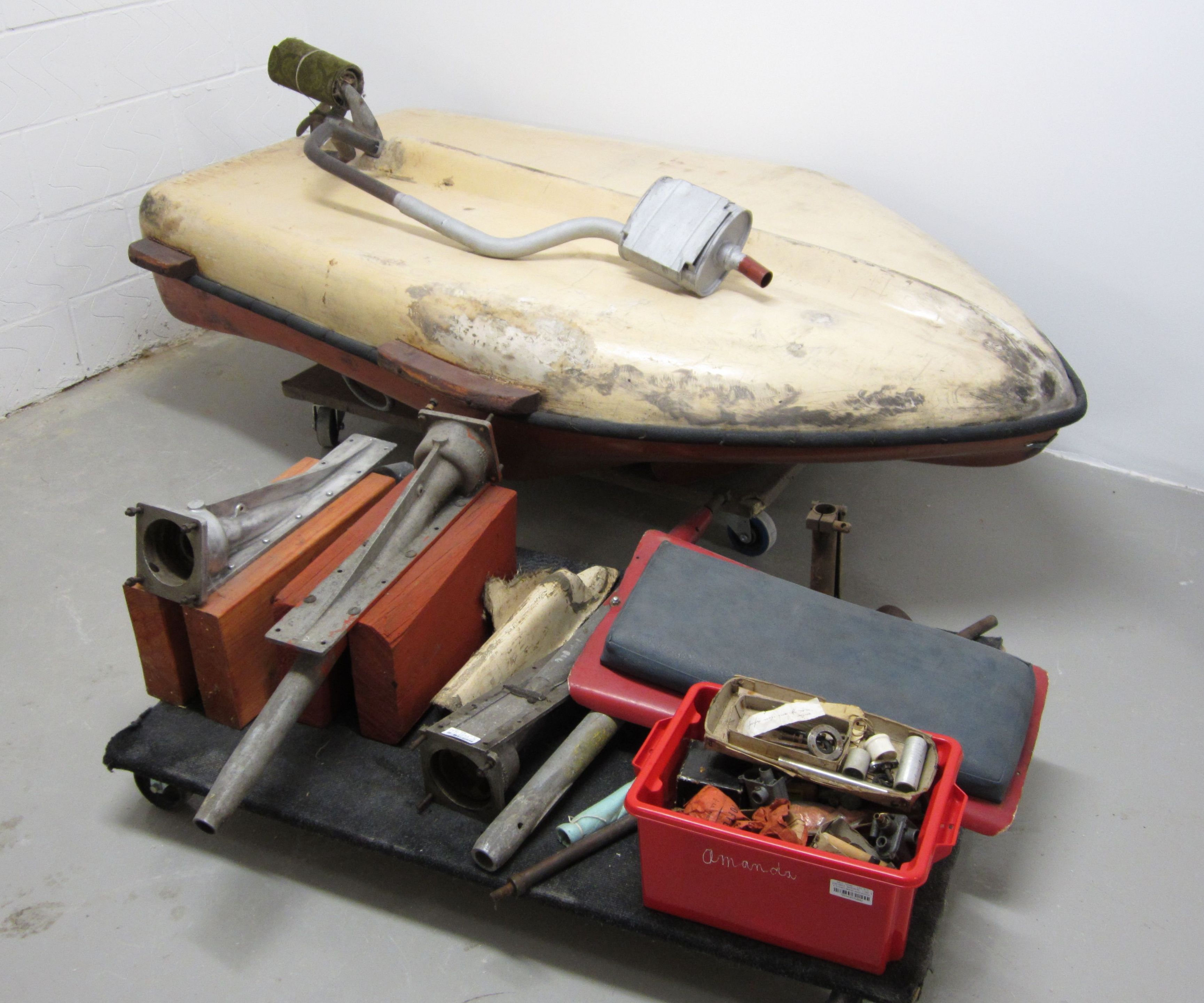 Bonhams Cars : A Vincent Amanda waterscooter,