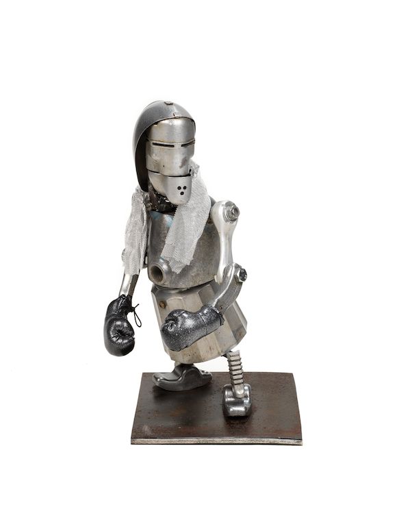Bonhams : Joe Rush (British, born 1960) Boxer No 3( Mad Jock) salvaged ...