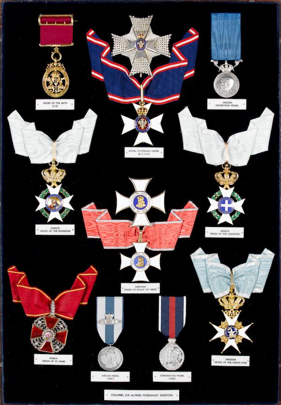 Bonhams : The K.C.V.O. and C.B. group of ten to Colonel Sir Alfred ...