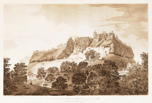 Bonhams : HODGES (WILLIAM) Select Views in India, Drawn on the Spot, in ...
