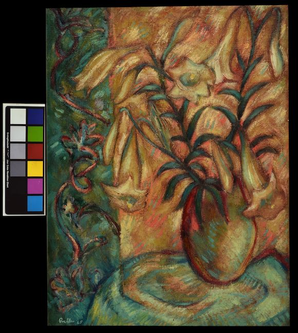 Bonhams : Alexis Preller (South African, 1911-1975) Lilies