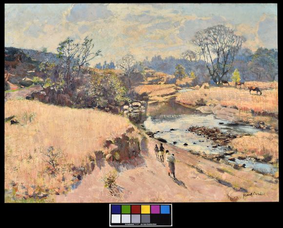 Bonhams : Frans David Oerder (Dutch, 1867-1944), circa 1902 Apies River