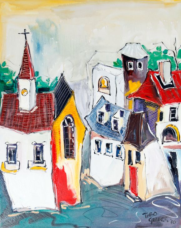 Bonhams : Theo Gerber (South African, born 1974) 'Grand Cathedral'