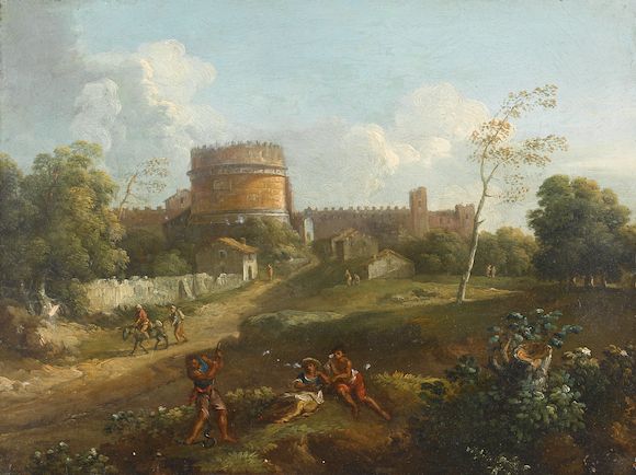 Bonhams : Giovanni Battista Busiri (Rome 1698-1757) The Pyramid of ...