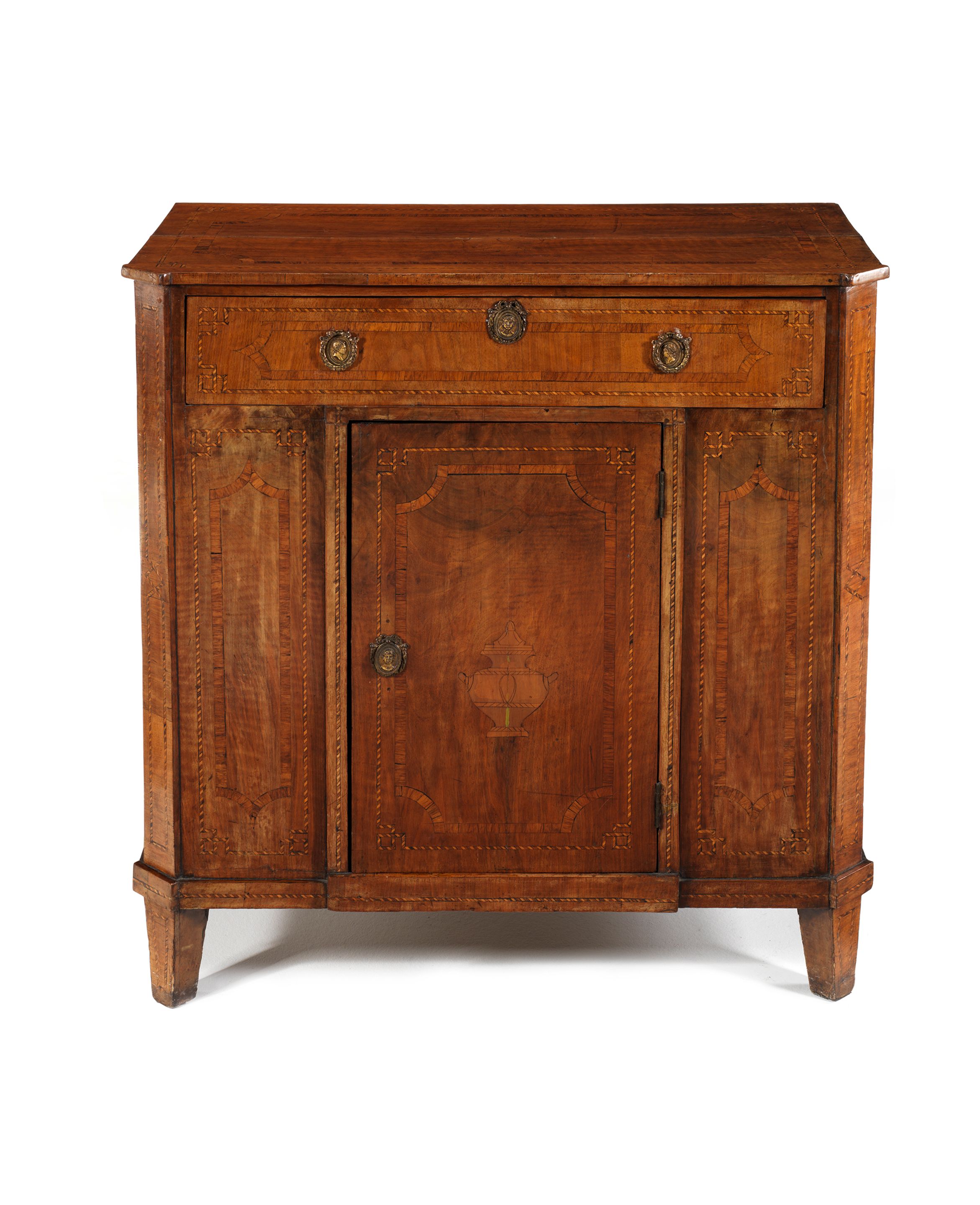 Bonhams : A Dutch late 18th/early 19th century walnut, rosewood ...