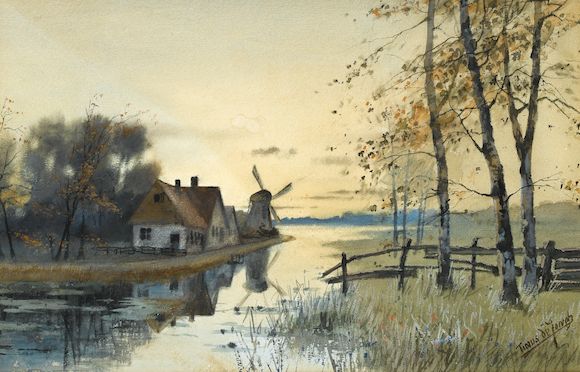 Bonhams : Marthinus (Tinus) Johannes de Jongh (South African, 1885-1942 ...