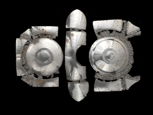 Bonhams : A group of Ottoman steel Armour Turkey, circa 16th Century(3)