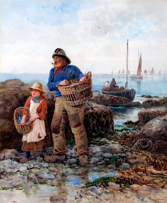 Bonhams : Richard Harry Carter (British, 1840-1911) 'The Two Friends ...