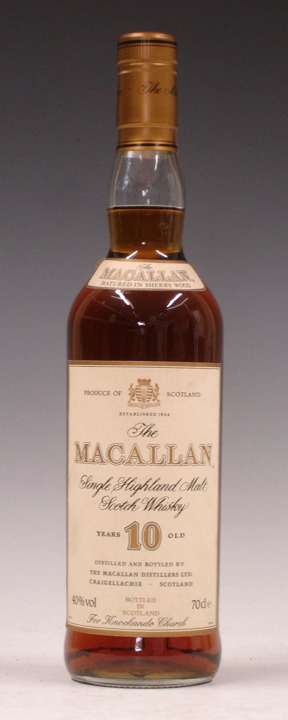 Bonhams : The Macallan Knockando Church-10 year old