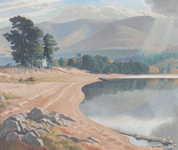 Bonhams : Edward Irvine Halliday (British, 1902-1994) Loch Morlich