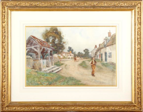 Bonhams : Samuel Towers (British, 1862-1943) Welford-on-Avon