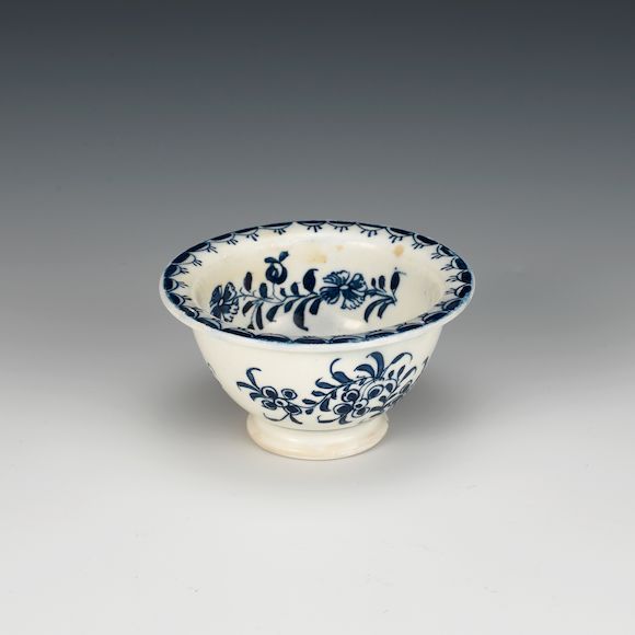 Bonhams : A rare Lowestoft patty pan, circa 1775