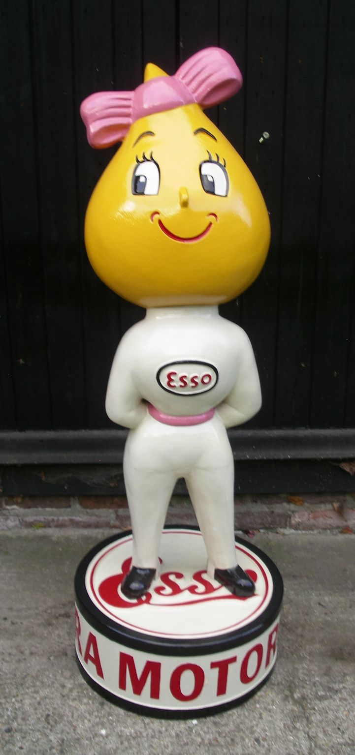 Bonhams Cars : A hand-painted Miss Drip standing forecourt figure,