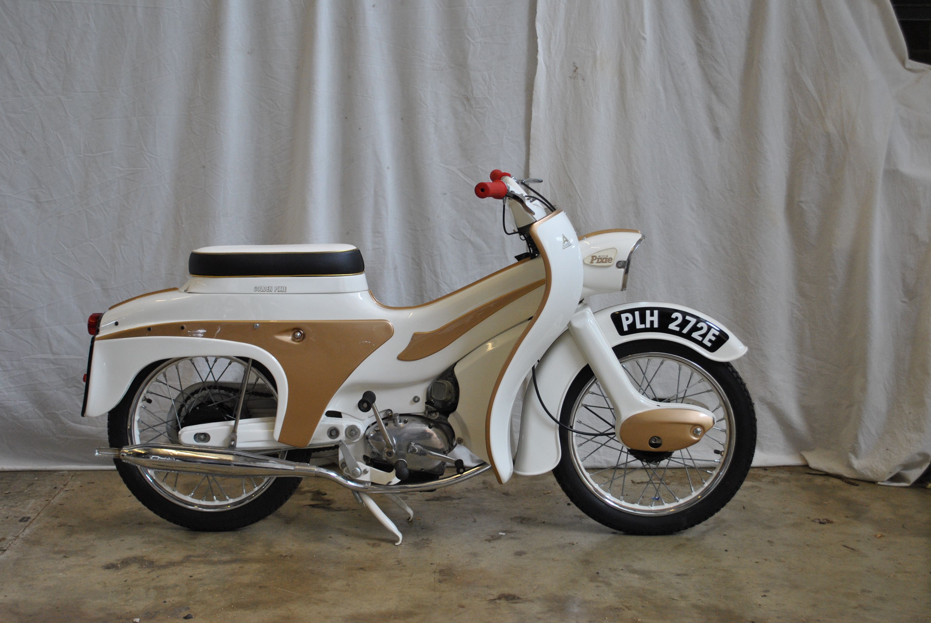 Bonhams Cars : 1965 Ariel 49cc 'Golden' Pixie Frame no. P1293 Engine no ...