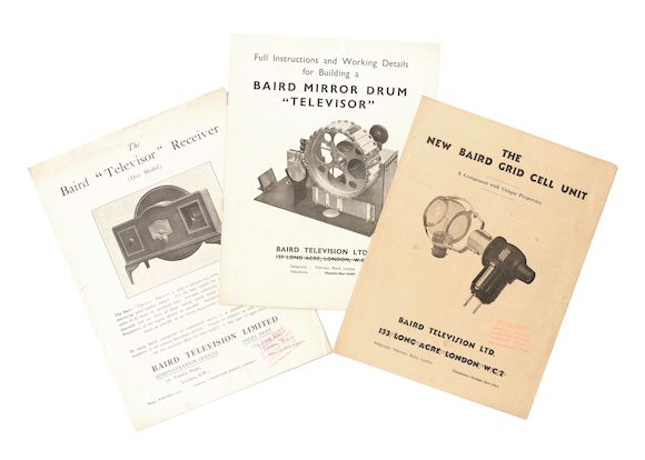 Bonhams : Baird Television Limited: very early and near-mint prospectus ...