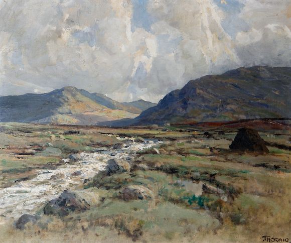 Bonhams : James Humbert Craig (Irish, 1878-1944) 'A Trout Stream ...