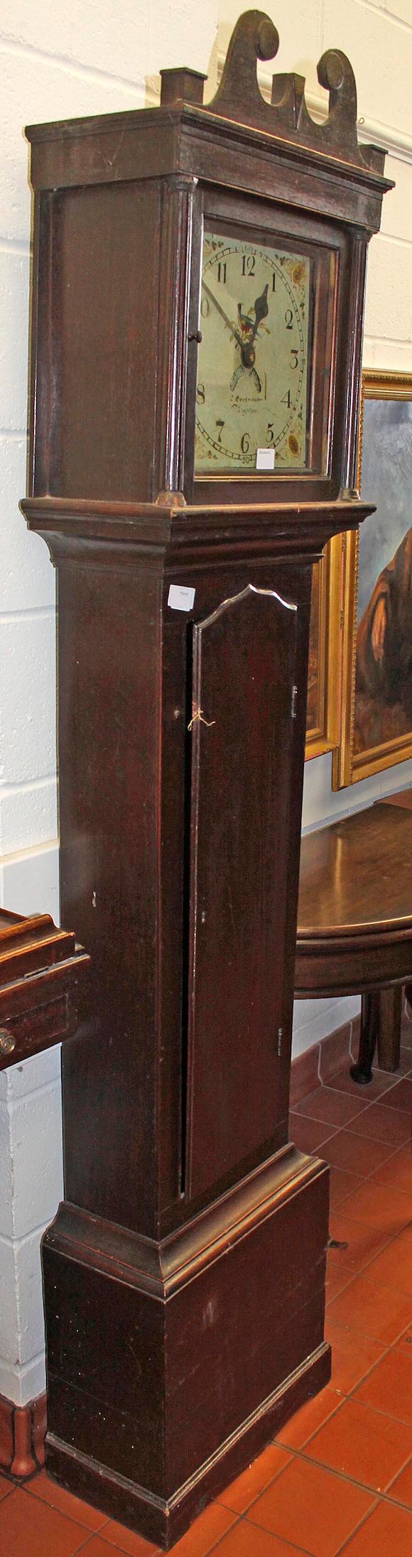 Bonhams : An oak longcasec clock,by Buckmaster, Royston, 2nd quarter ...