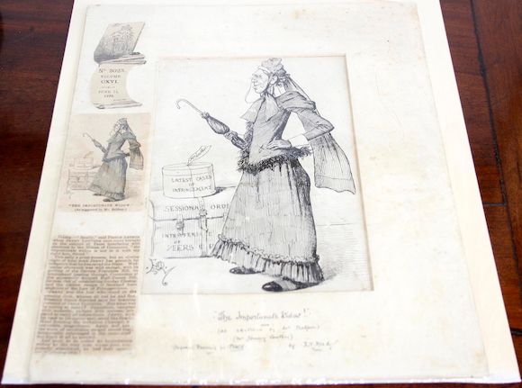 Bonhams : Edward Tennyson Reed (British, 1866-1930) 'The Importunate Widow'