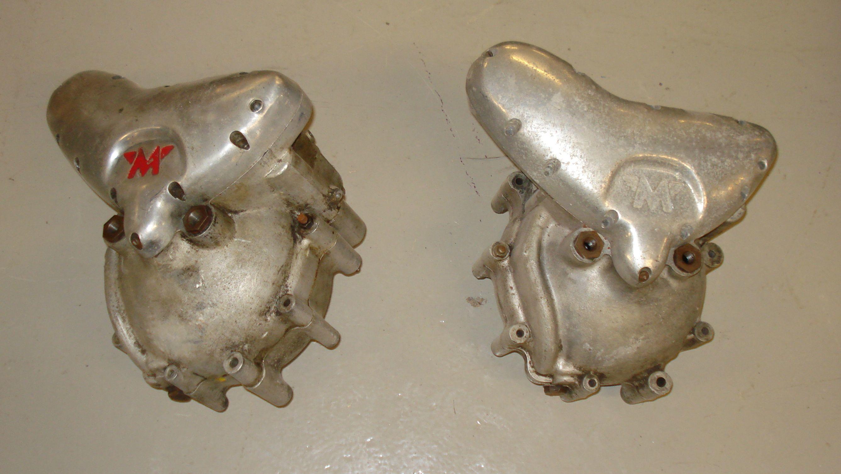 Bonhams Cars : Two Matchless CSR twin cylinder crankcases,