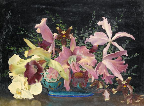 Bonhams : Lev Tchistovsky (Russian, 1902-1969) Still life with flowers