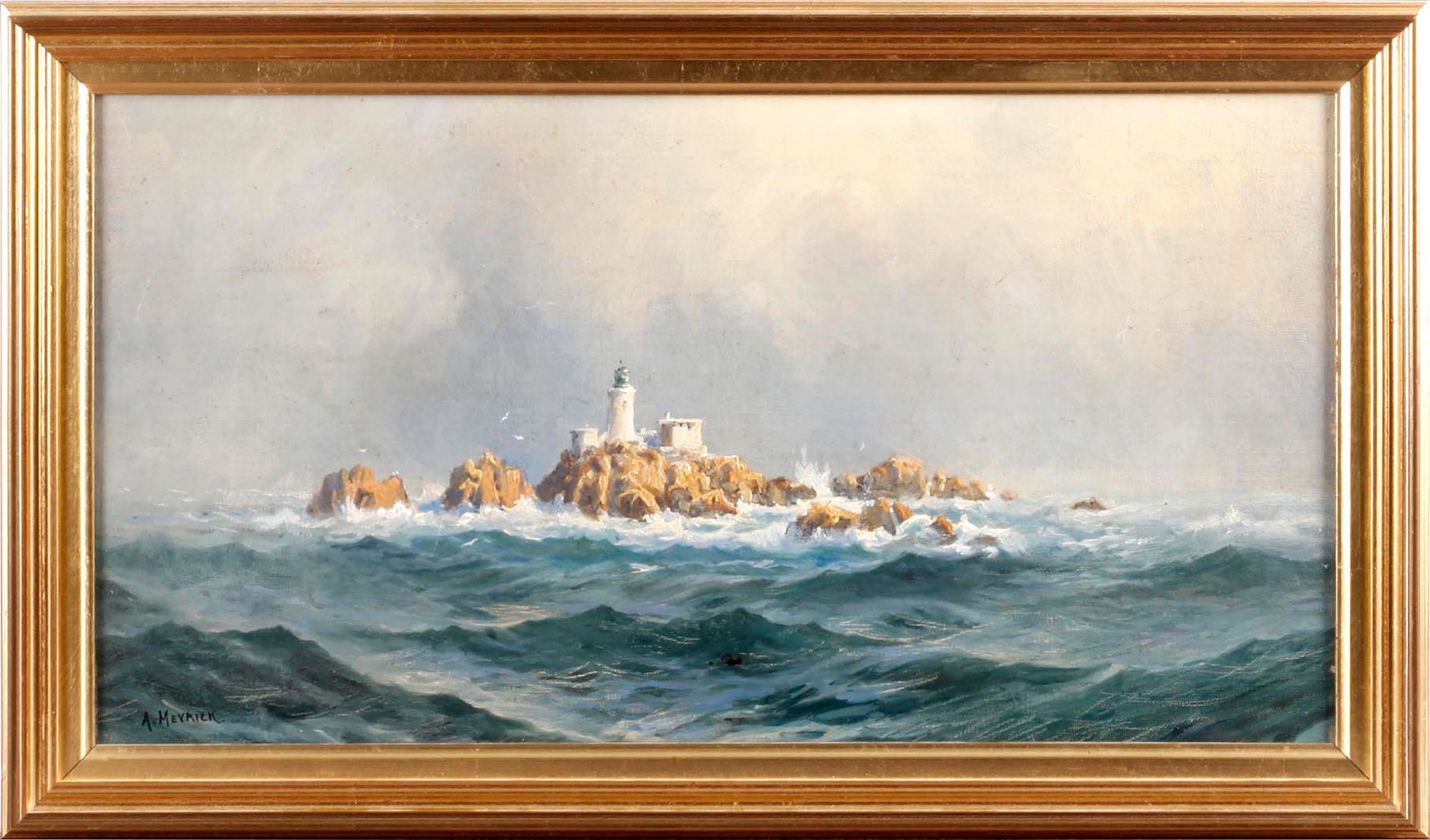 Bonhams : Arthur Meyrick, 20th Century The lighthouse