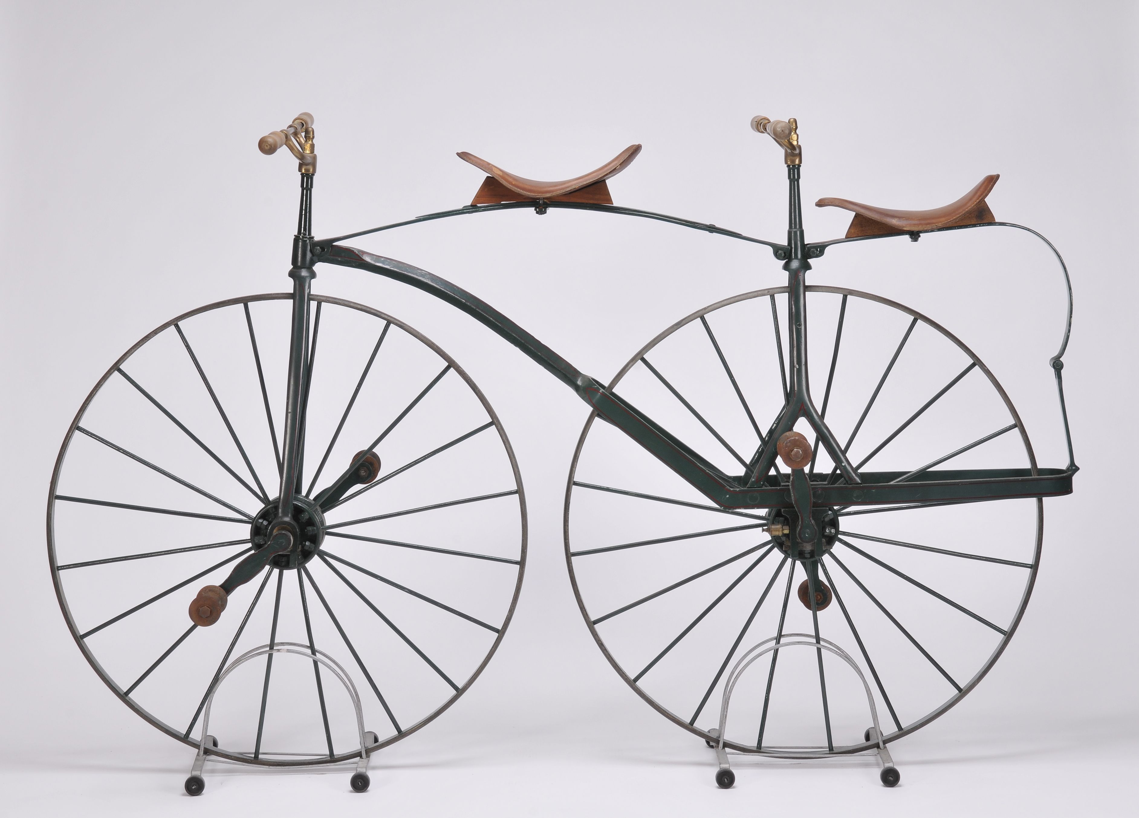 Bonhams Cars : A reproduction velocipede tandem,